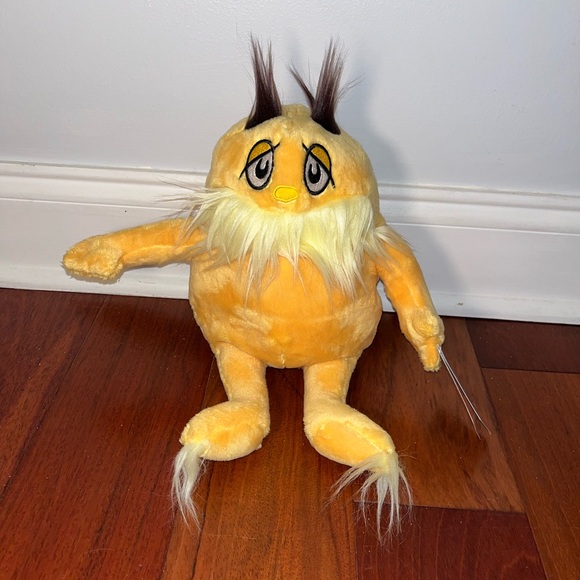 Toys | Dr Seuss The Lorax Plush Stuffed Animal Nwt 14 Inches Long ...